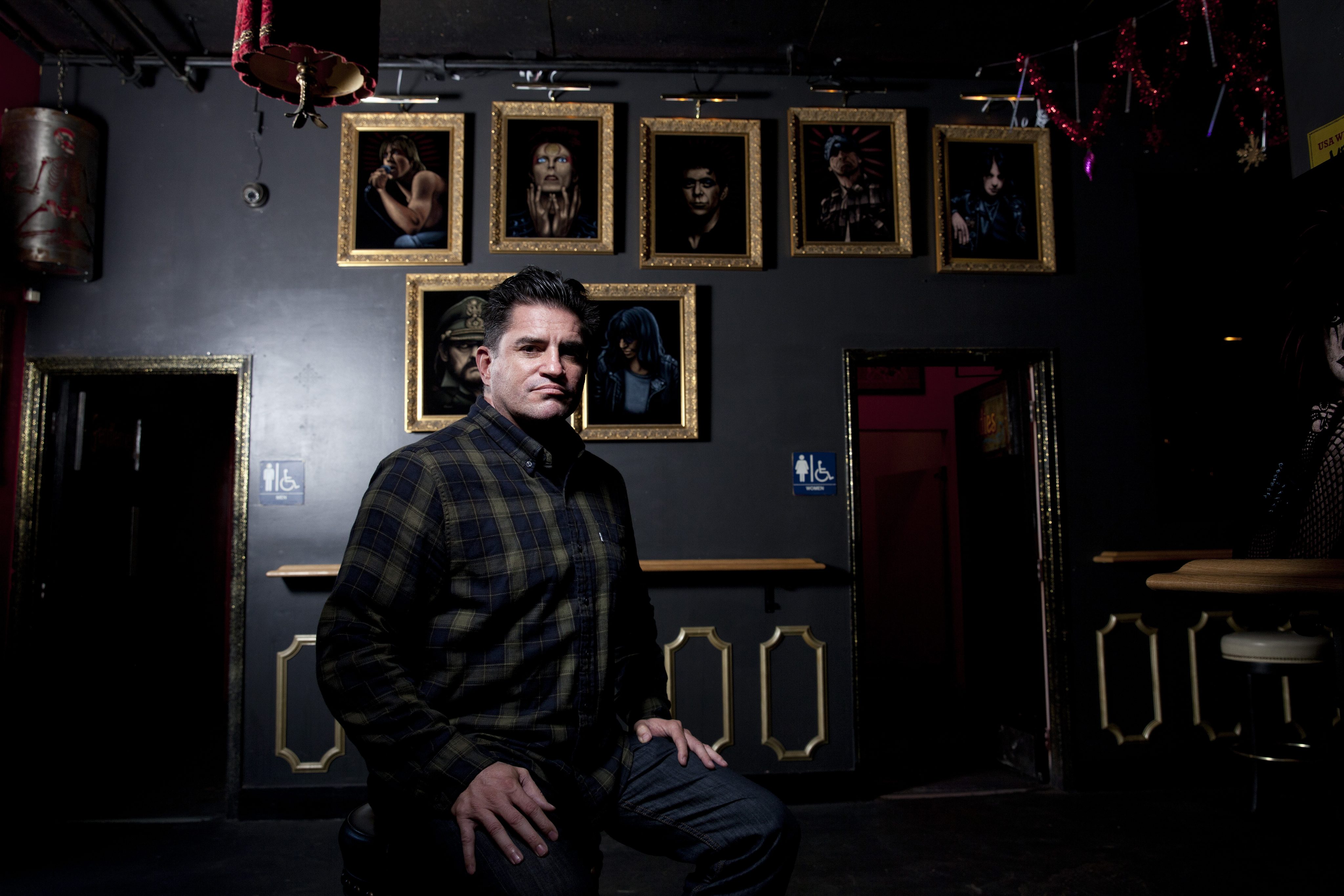 Velvet Painter Marco Almera Gives Alex’s Bar Old-School Flair and An ...